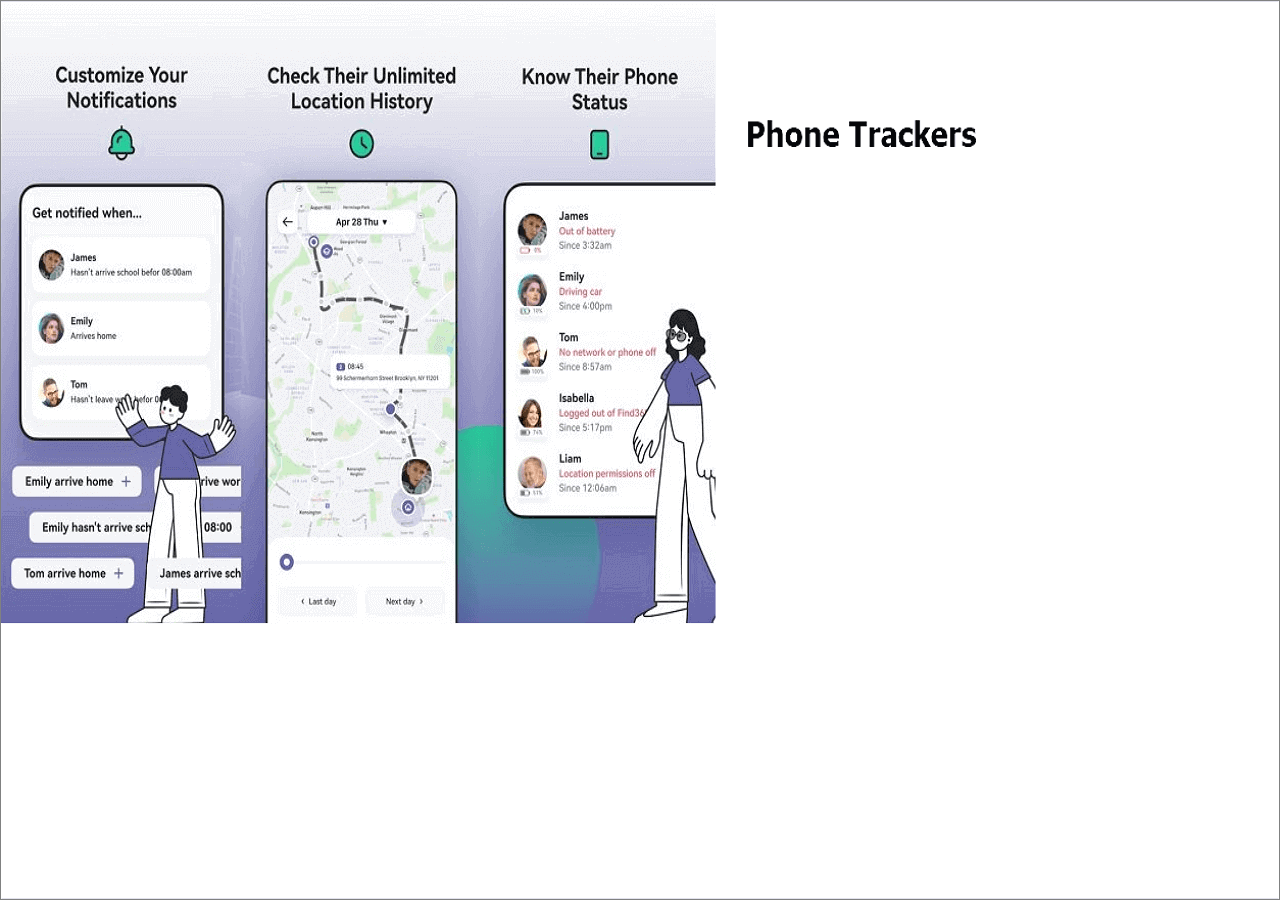 Top 5 Phone Trackers with Google Maps [2022 Updated] - EaseUS