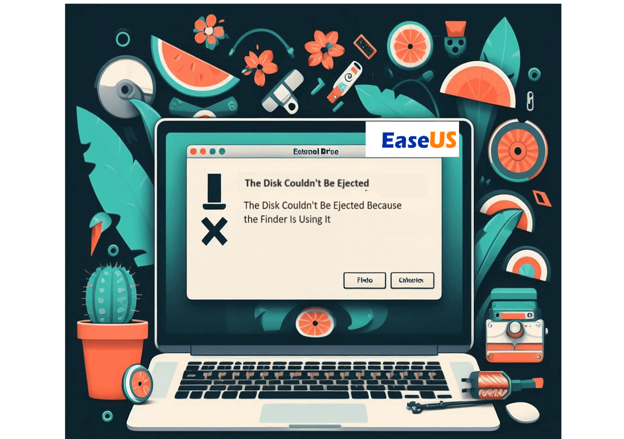 Fix the Disk Couldn't Be Ejected Because the Finder Is Using It